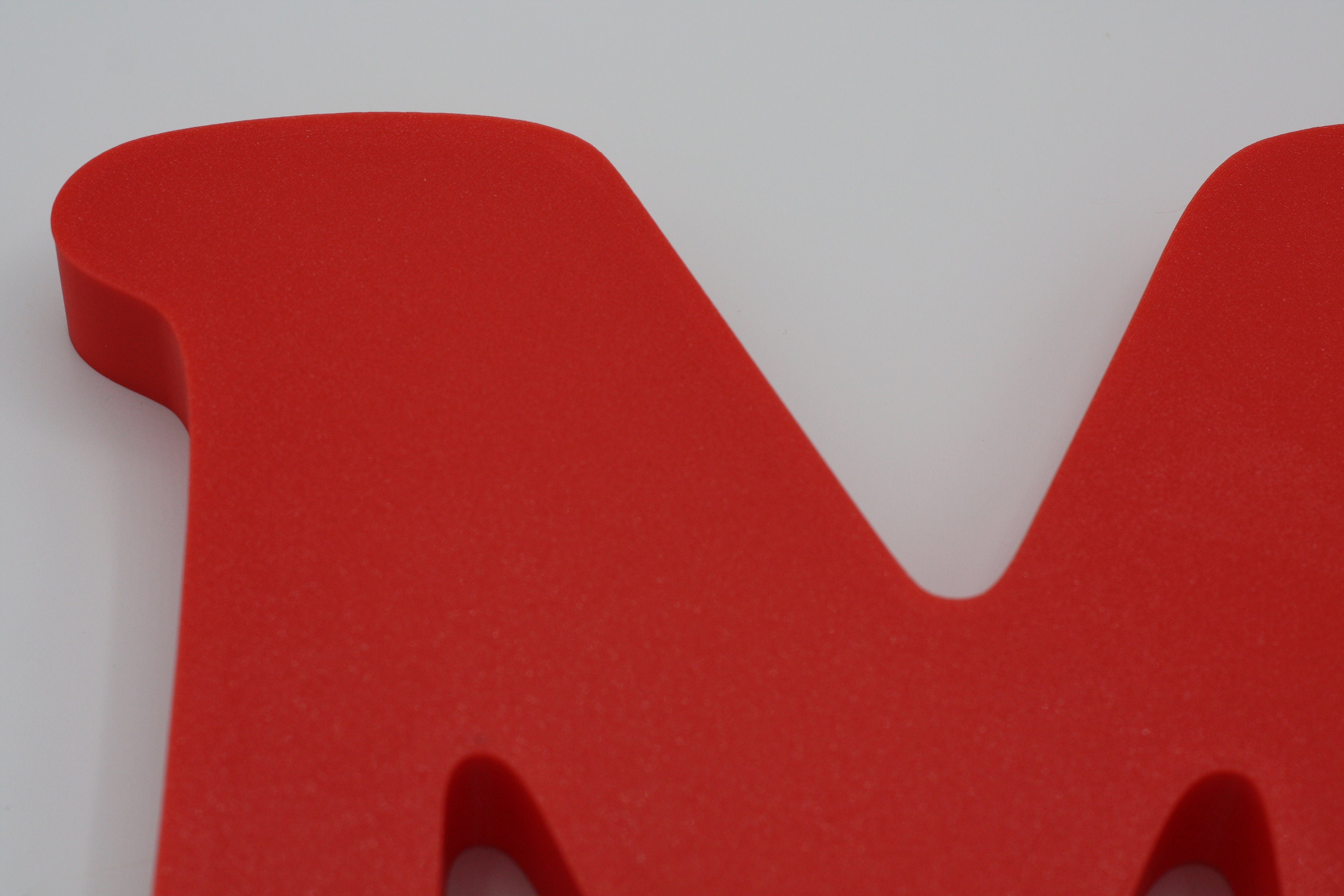 LARGE Free Standing 3D Printed Letters 1 Thickness Custom Made to Order ...