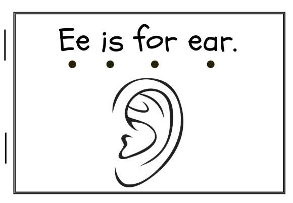 Letter E Mini Book | Alphabet Worksheets for Preschool & Kindergarten ...