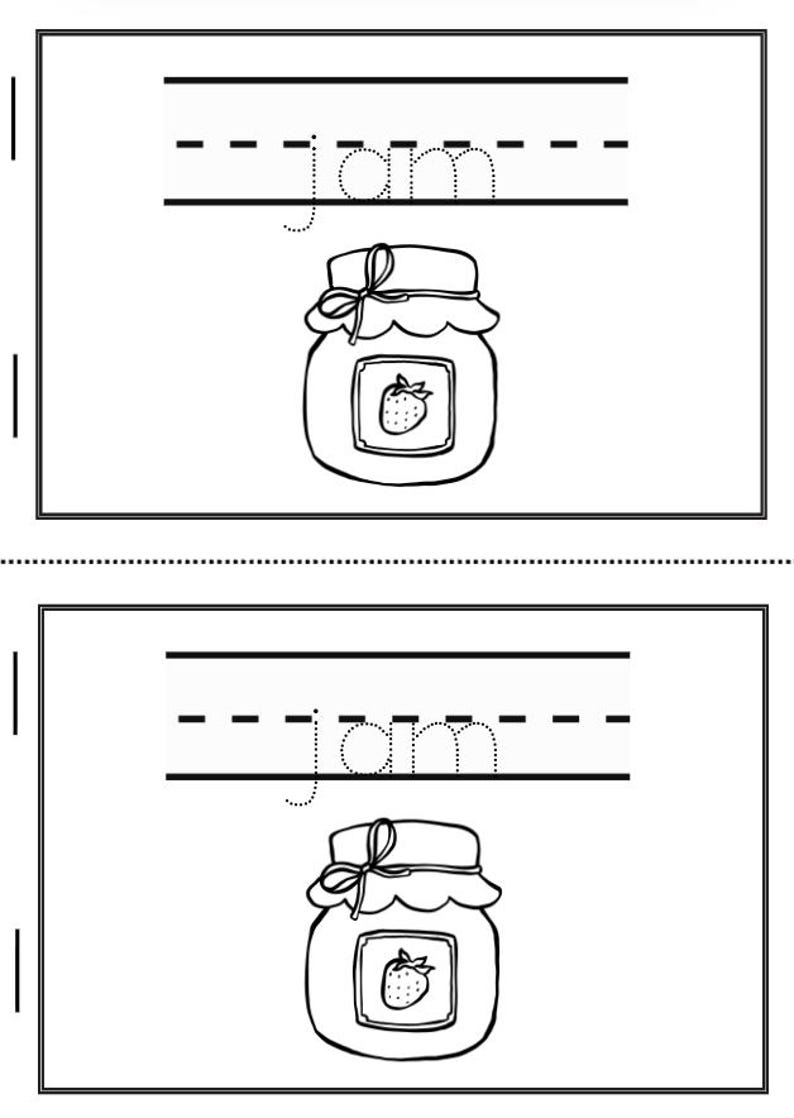 Short Vowel Aa CVC Word Family Mini Book Bundle | 6 Printable Phonics ...