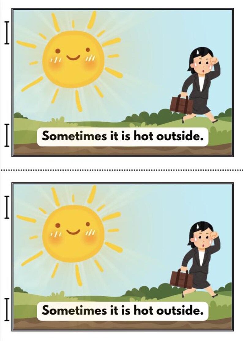 Printable Weather-themed CVC Sight Word Reading Book | Preschool ...