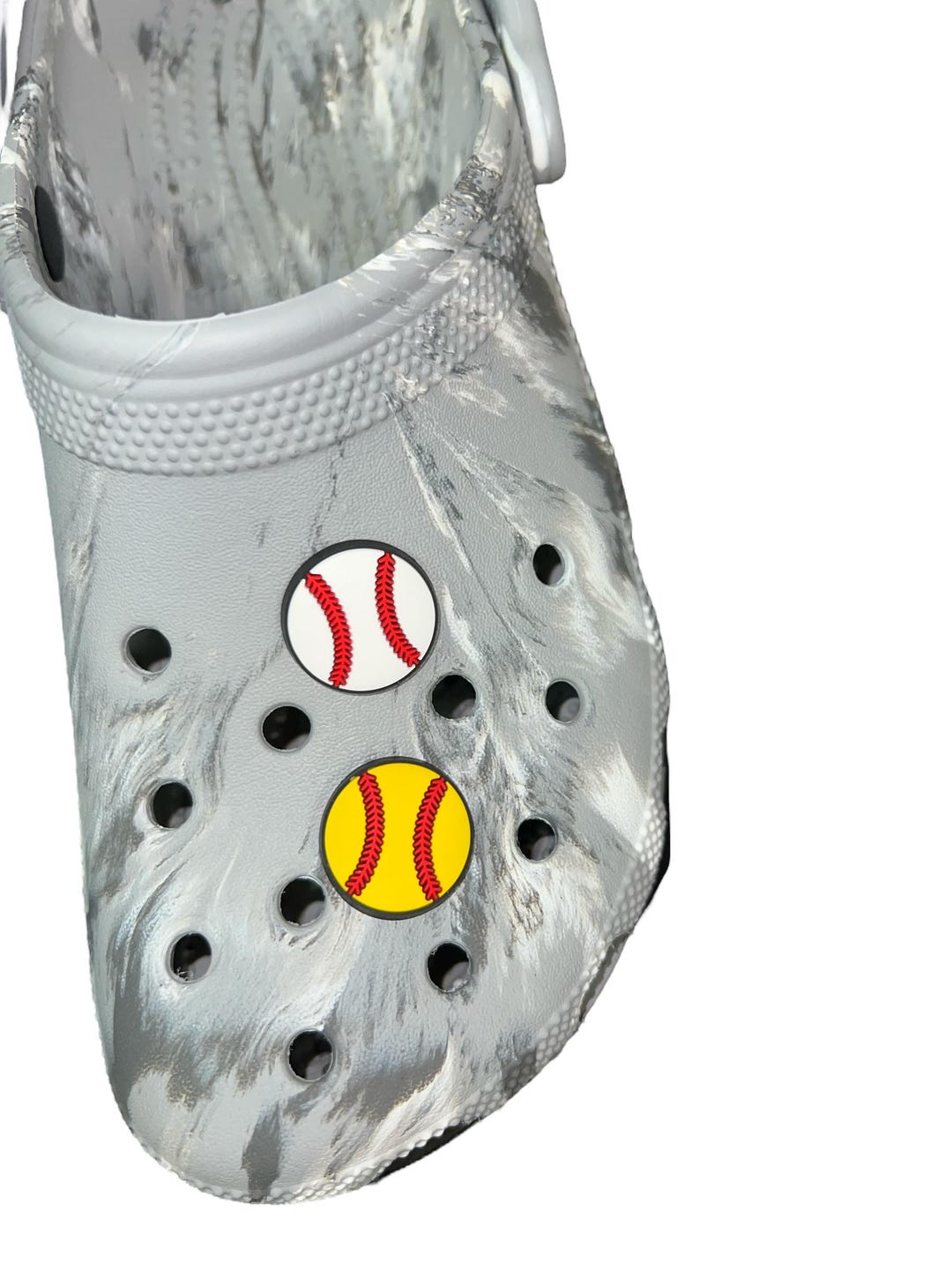Baseball / Softball Charms Mascot Jibbitz Shoe Charms Bag Charms - Etsy