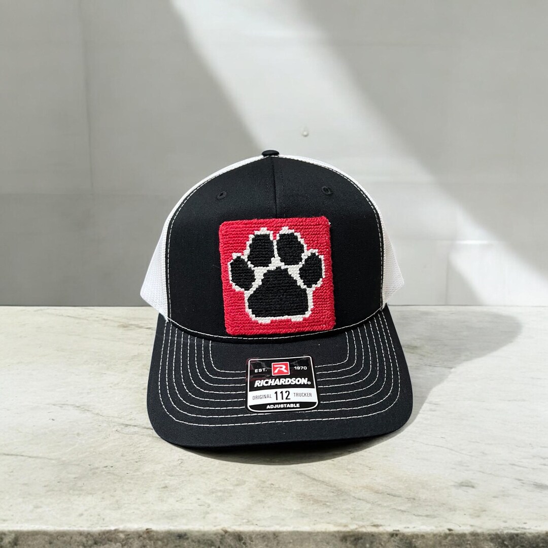 Trucker Hat Black With Paw Patch - Etsy