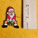 Santa Claus & Jingle Bells Needle Minder * Funny - Wacky * Cross Stitch ...