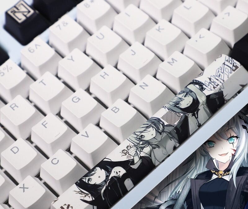 108pcs Arknights Theme Keycaps Cute Anime Girl Keycap Backlit Keycap ...