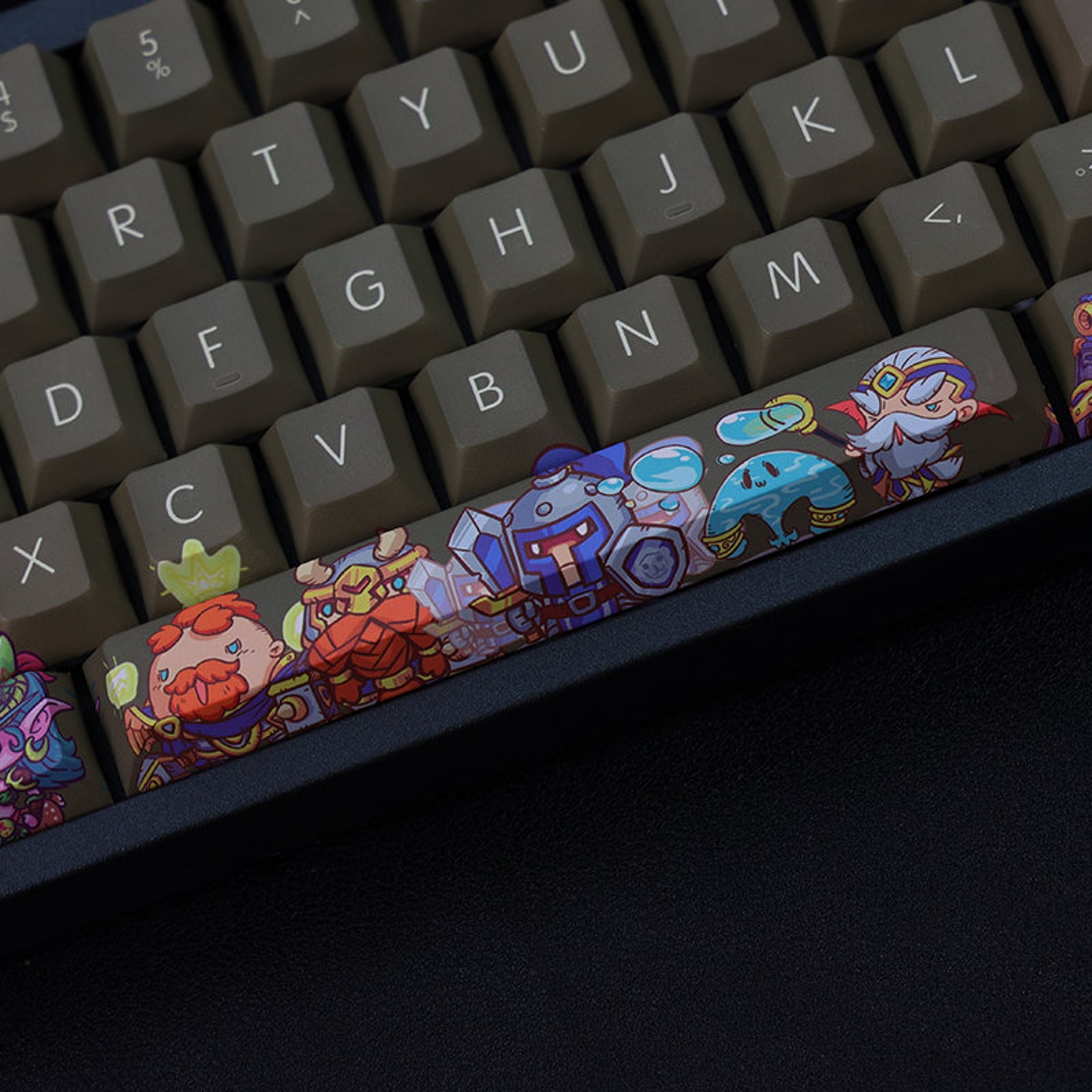 108pcs World of Warcraft Theme Keycaps Gaming Keycaps Backlit Keycap ...
