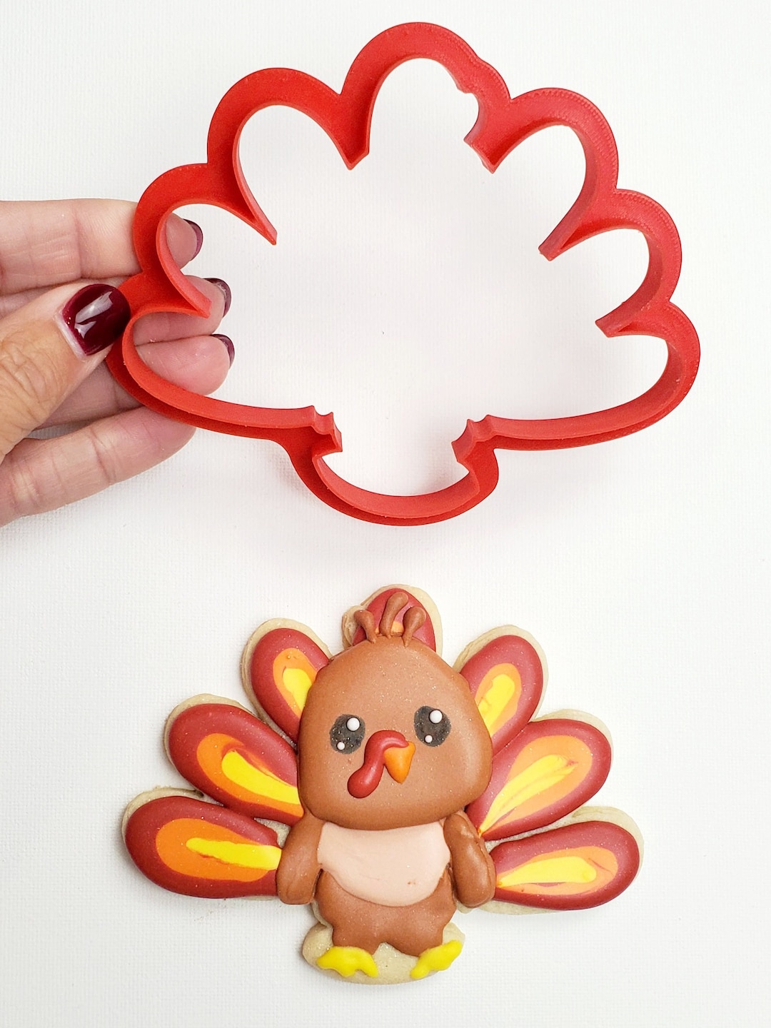 READY TO SHIP Cute Turkey Cookie Cutter, Custom Cookie Cutters Any ...