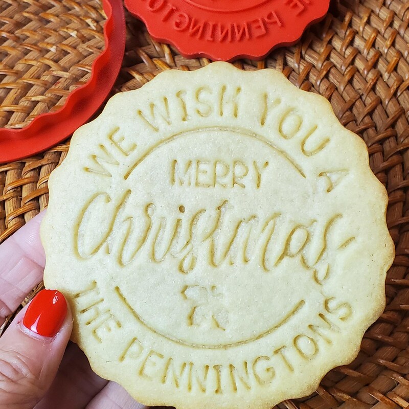 Personalized Cookie Stamp - Etsy
