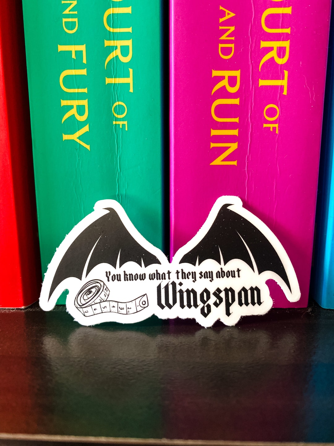 Wingspan ACOTAR Sticker, Rhysand Cassian and Azriel Wings Decal, SJM ...