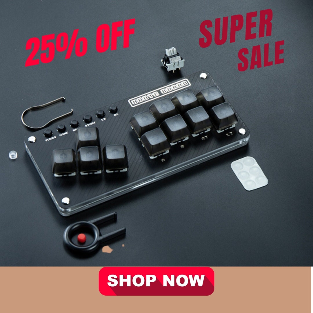 Mini Hitbox Controller Style Hitbox Arcade Stick Leverless Controller Birthday Ts For Him