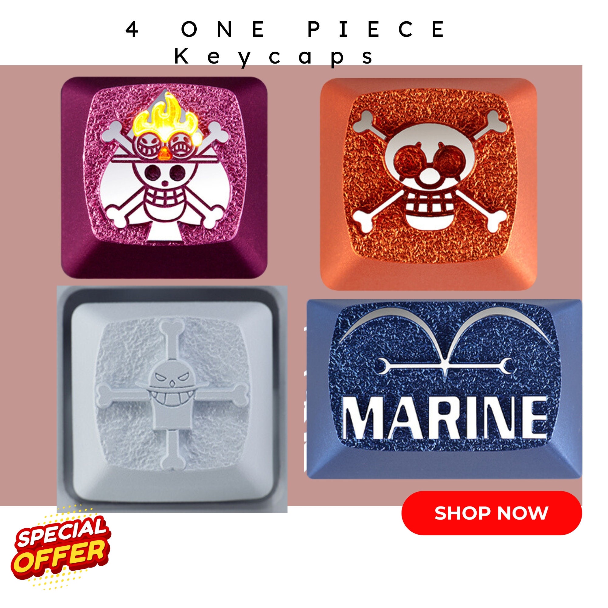 Keycaps One Piece Villain Keycaps Custom Keycaps Artisan - Etsy