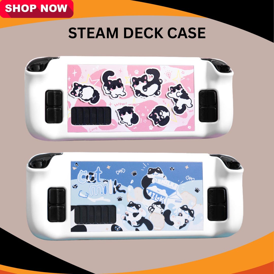 Steam Deck Hard Case: Gamer Gift for Him Her Custom Personalized Design ...