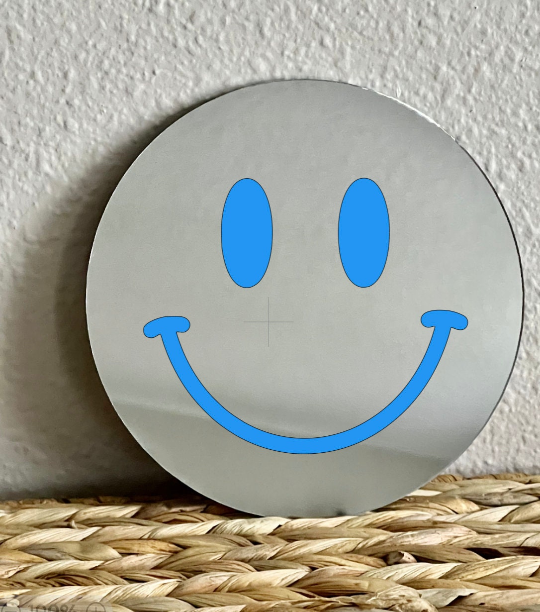 Smile Face Mirror / Happy Face / Mirror / - Etsy