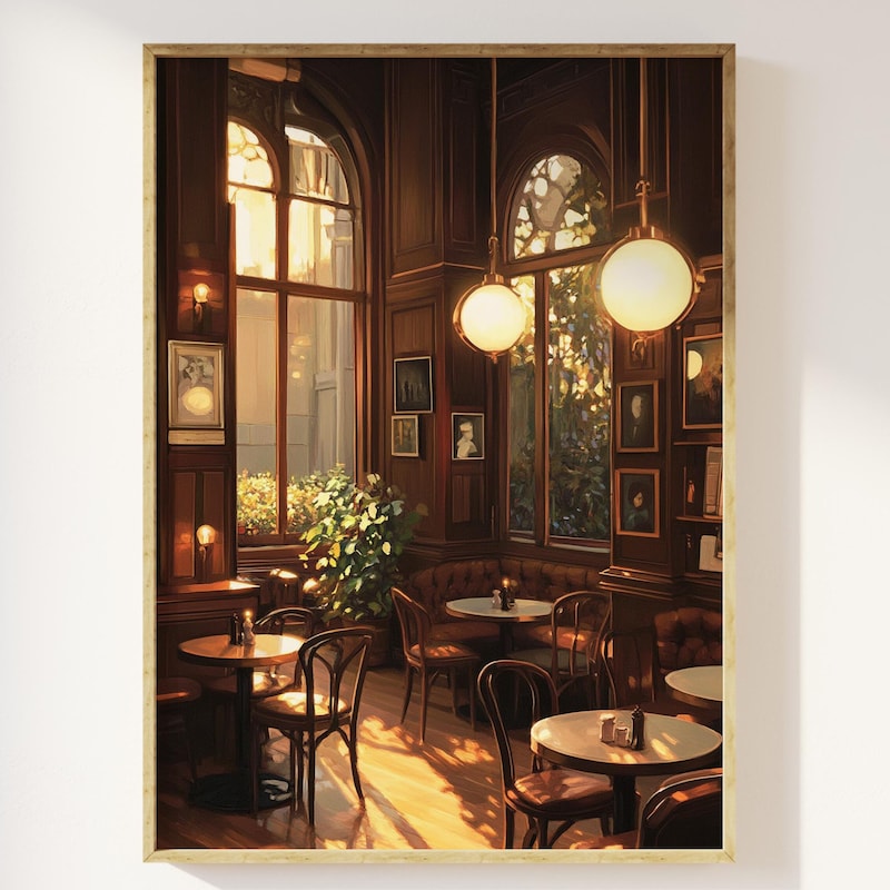 Coffee Shop Art - Etsy