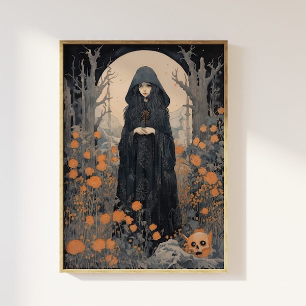 Forest Witch Art - Etsy