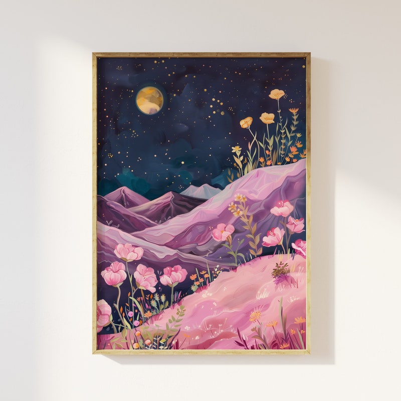 Celestial Oil Pastel Art - Etsy UK