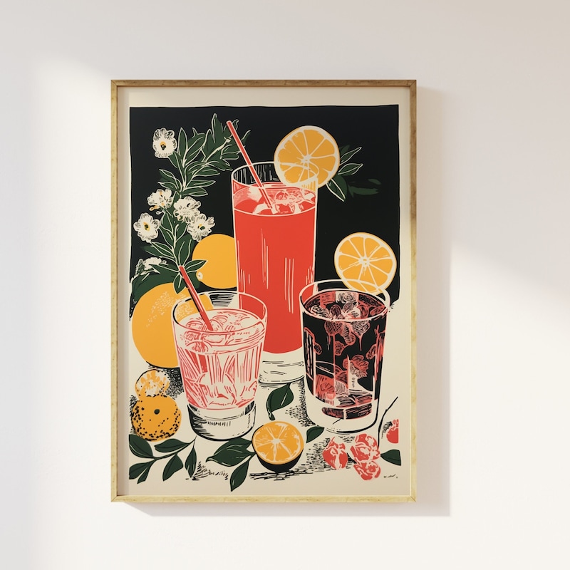 Retro Cocktail Bar - Etsy