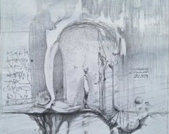 SPAWN Art, Handmade, Pencil, Charcoal, Drawing, Consciousness, Sublimal ...