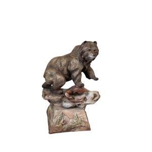2003 by Danny Edwards Vintage Grizzly Bear Porcelain Figurines ...