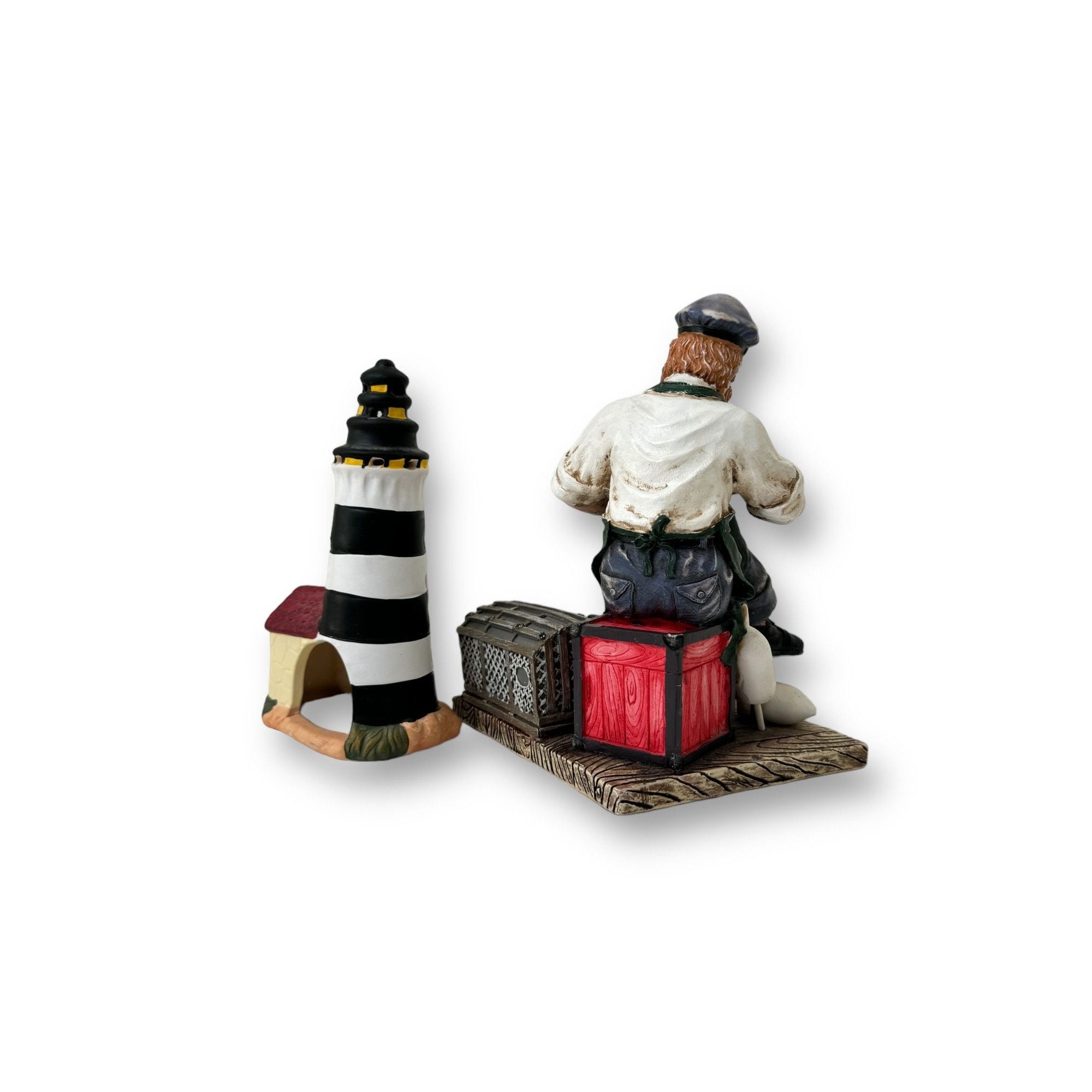 1999 Vintage Beachcombers Old Salts Collection painting Lobster Buoys ...