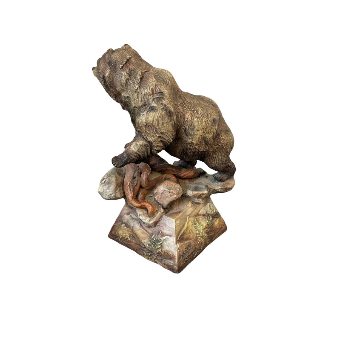 2003 by Danny Edwards Vintage Grizzly Bear Porcelain Figurines ...