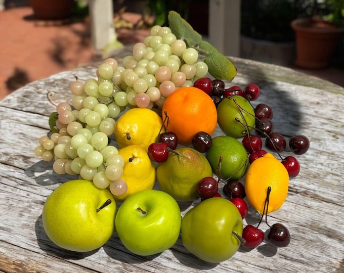 Perfect for Displays Realistic Mixed Artificial Fruits - 12 Types - Etsy