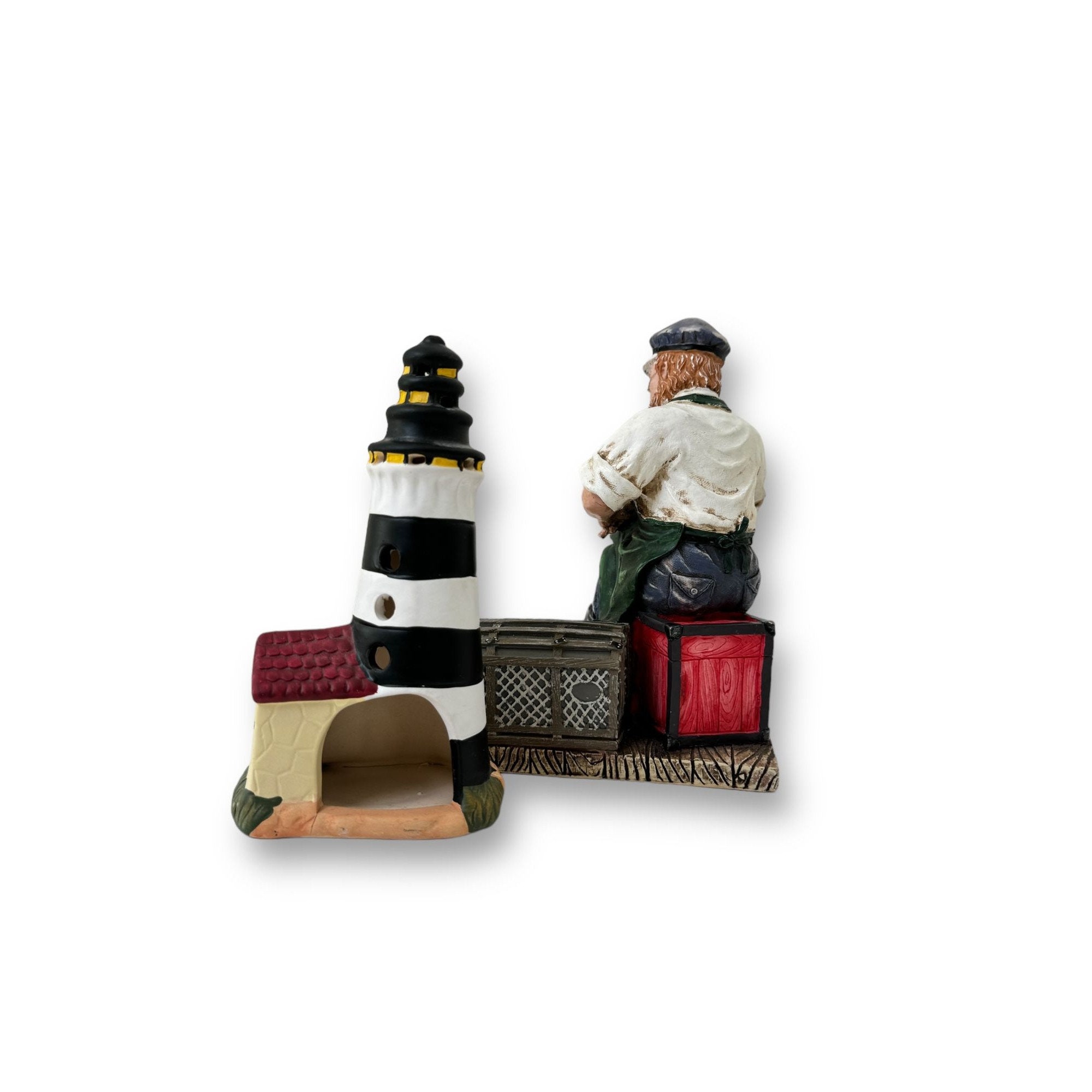 1999 Vintage Beachcombers Old Salts Collection painting Lobster Buoys ...