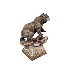 2003 by Danny Edwards Vintage Grizzly Bear Porcelain Figurines ...