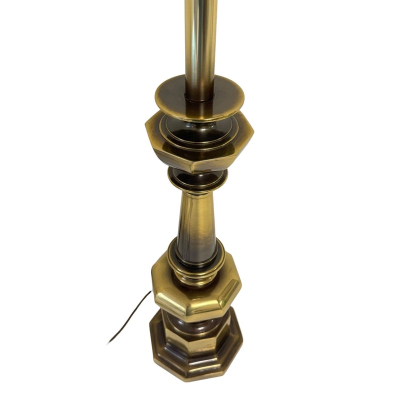 Mid-century Brass Hollywood Regency Octagonal Column Table Lamp 31" - Etsy