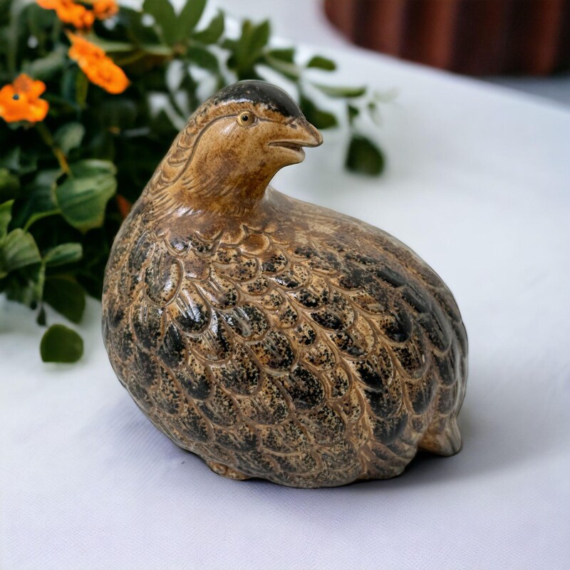 Ceramic Quail - Etsy