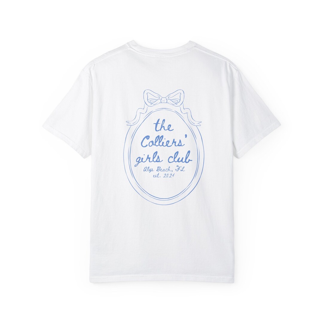 Custom Last Name Girl's Club Premium T-shirt, Bridesmaids Gift ...