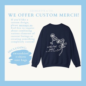 Custom Girl's Club Crewneck Bridesmaids Gift Custom Bachelorette Merch ...
