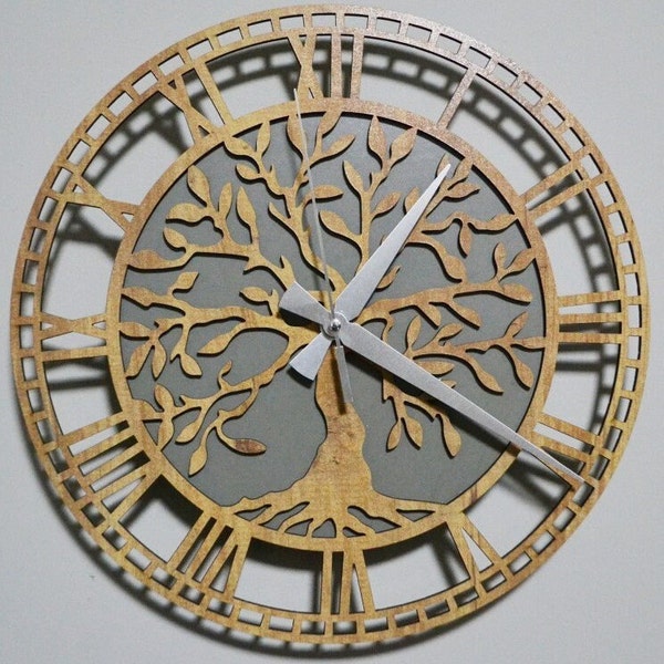 Tree Clock - Etsy
