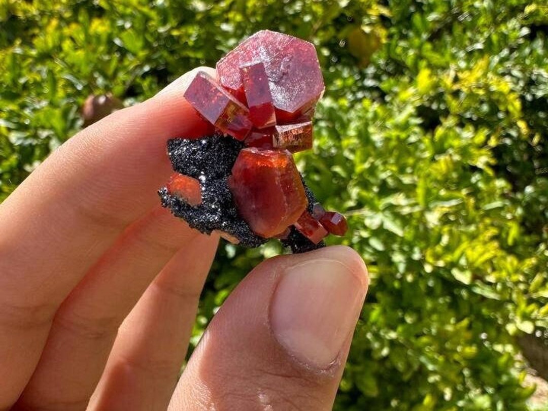 Moroccan Vanadinite Cristals With a Beautiful Red Color. From - Etsy ...
