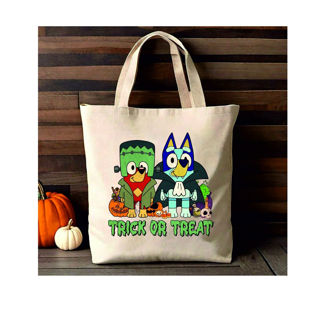 Personalised Trick or Treat Bag for Kids Halloween Party - Etsy