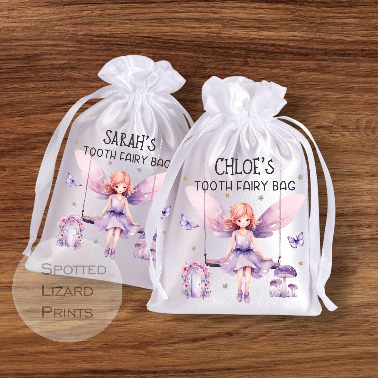 Personalised Tooth Fairy Bags, Tooth Fairy Pouch, Lost Tooth Bag, First ...