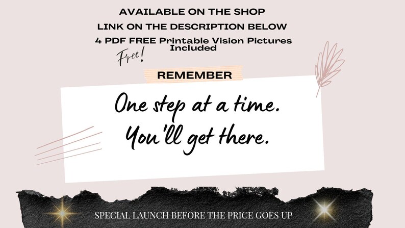 Vision Board 2026 Printable | Goal Setting & Manifestation | PDF ...