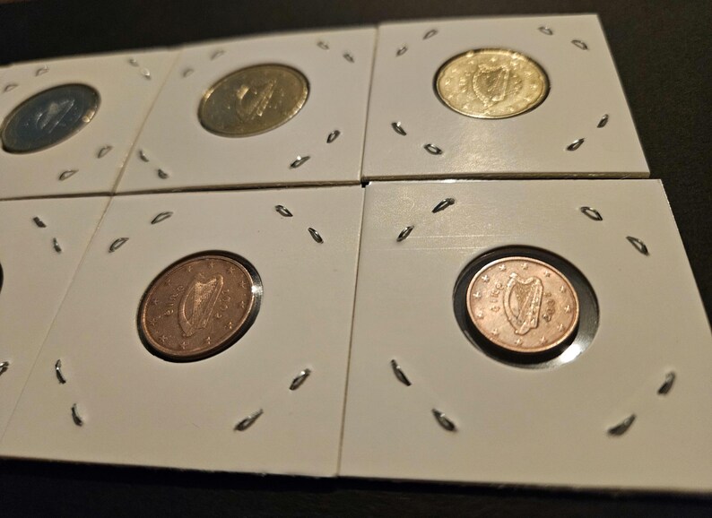 2002 Euro Coin Set - Complete Collection From Ireland's First Euro Year ...
