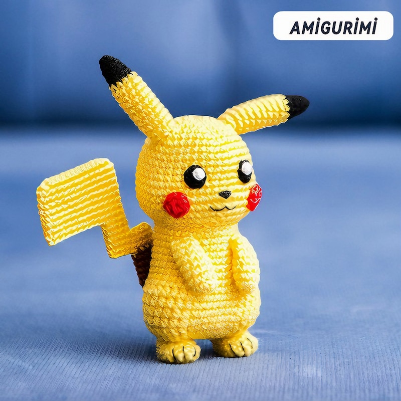Crochet Pikachu Pattern - Etsy