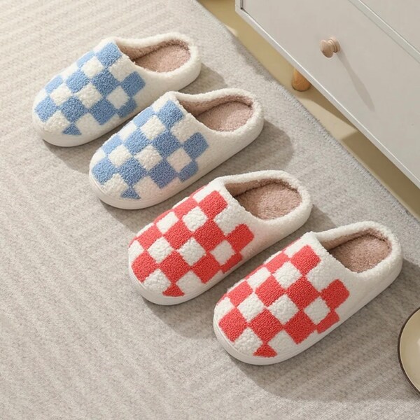 Red Gingham Shoes - Etsy