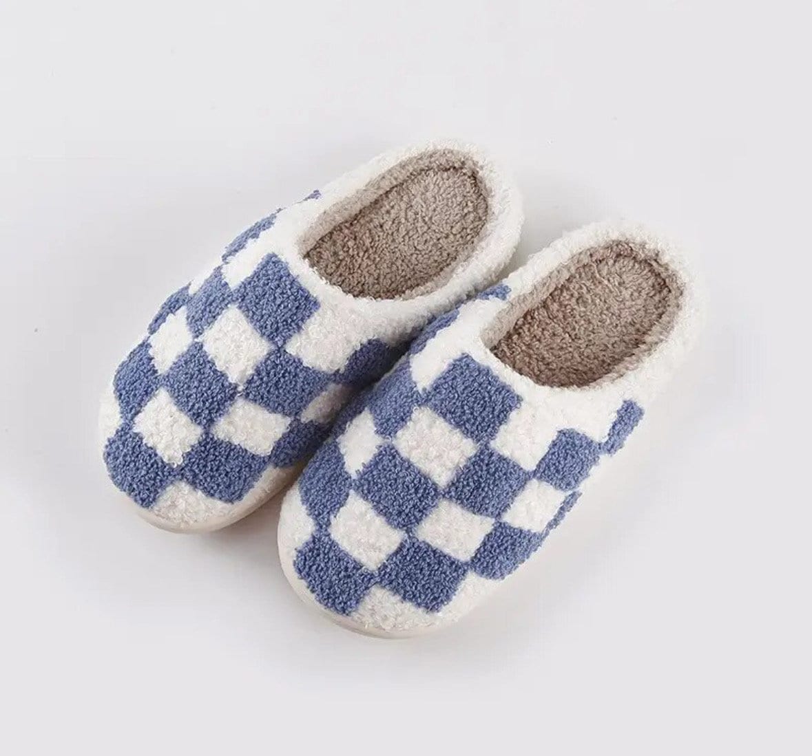 Checkered House Slippers, Trendy House Shoes Men sold by Mackerel ...