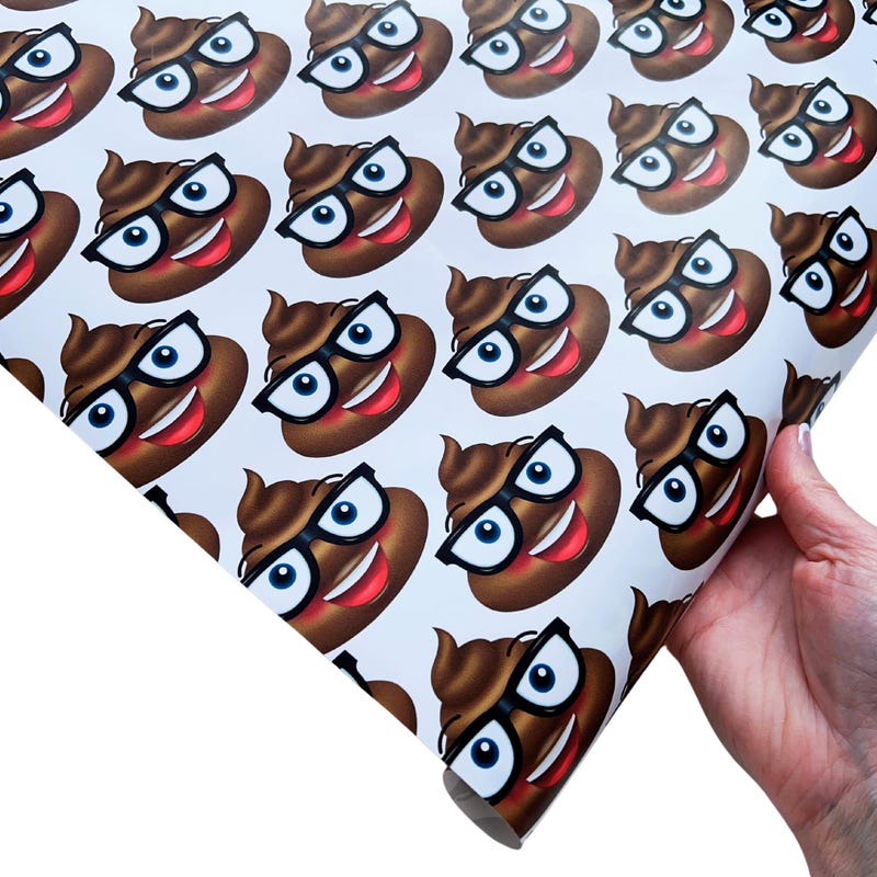 Poop Emoji Wrapping - Etsy