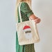 Ho Ho Ho Christmas Santa Tote Bag, Reusable Christmas Bag Gift ...