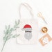 Ho Ho Ho Christmas Santa Tote Bag, Reusable Christmas Bag Gift ...