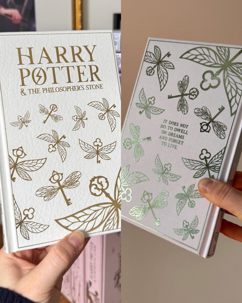 Harry Potter HP Cover Design (svg Files) Bookbinding Rebind - Etsy