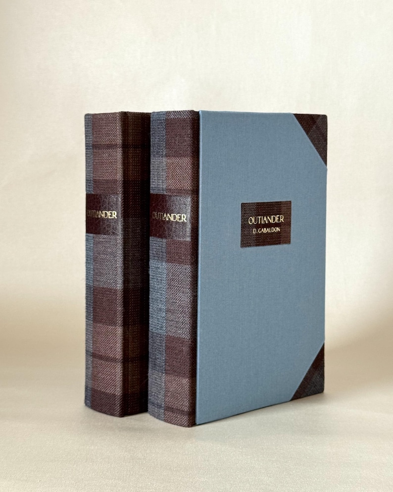 Outlander (handmade Special Edition Recase Rebind Tartan) - Etsy