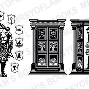 Narnia SVG Bundle (vinyl Cover Rebind Recase) - Etsy