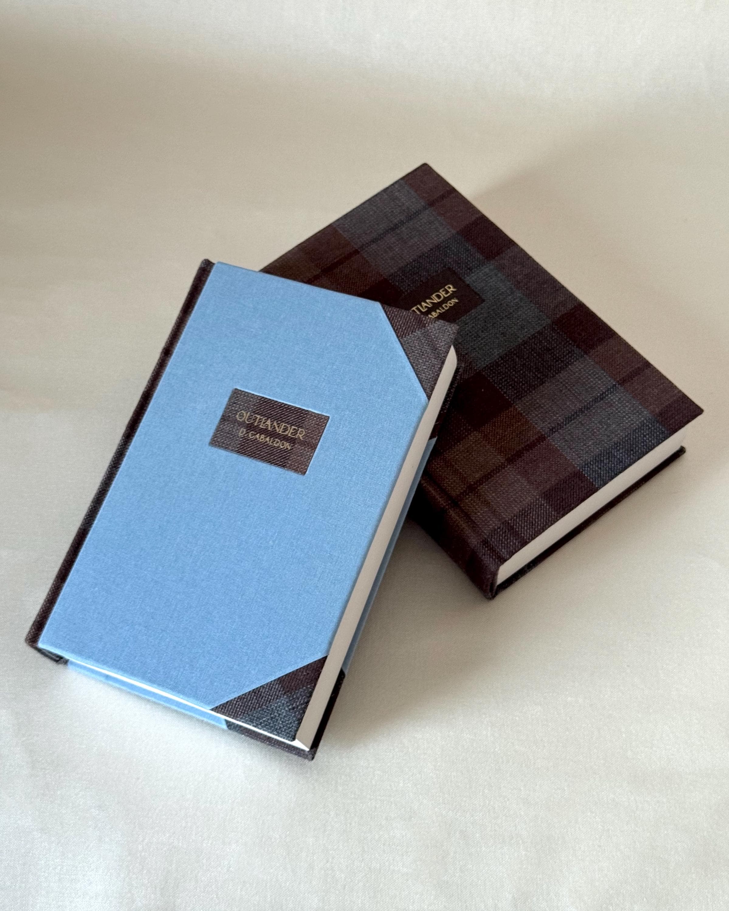 Outlander (handmade Special Edition Recase Rebind Tartan) - Etsy
