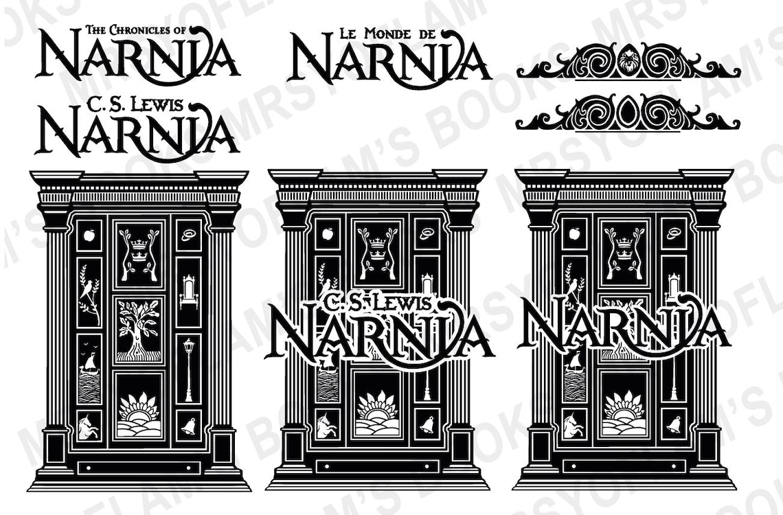 Narnia SVG Bundle (vinyl Cover Rebind Recase) - Etsy