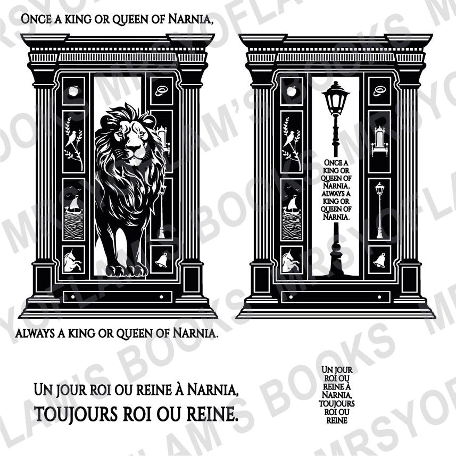 Narnia SVG Bundle (vinyl Cover Rebind Recase) - Etsy