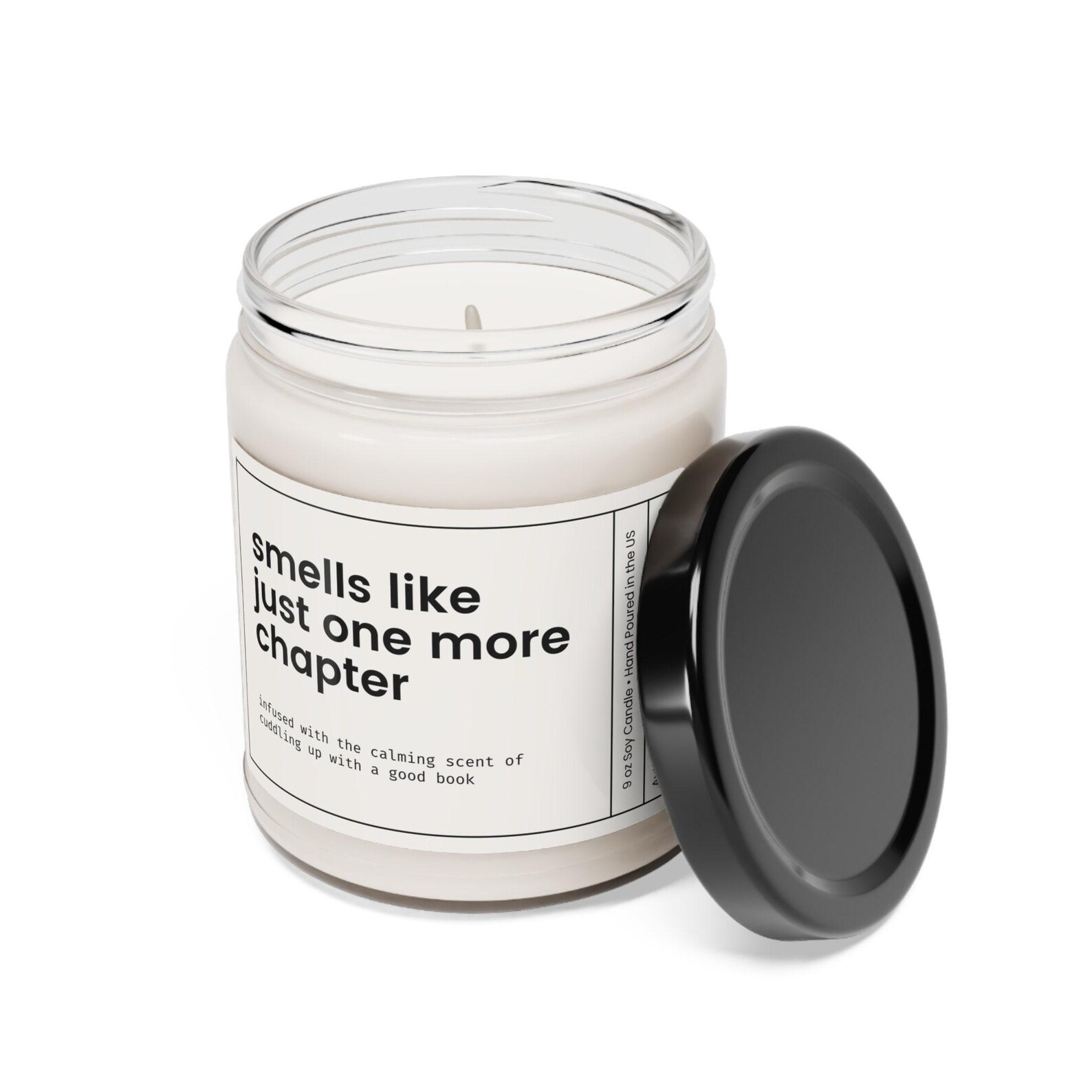 One More Chapter Candle, Gift for Avid Reader, Gift for Book Lover ...